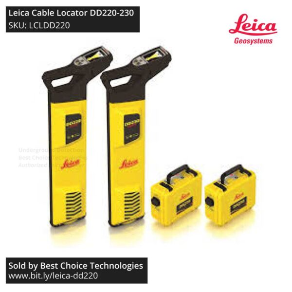 Leica Cable Locator DD220-230 SMART – Best Choice Technologies