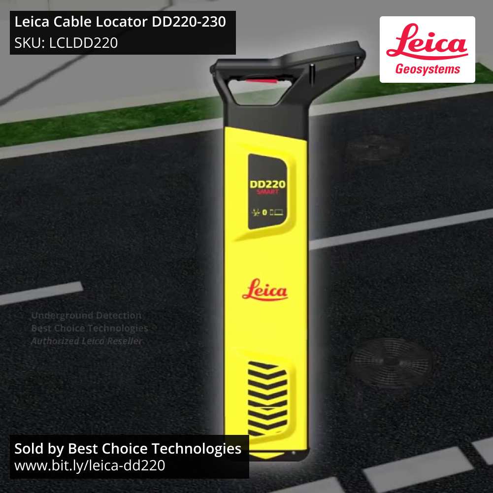 Leica Cable Locator DD220-230 SMART – Best Choice Technologies